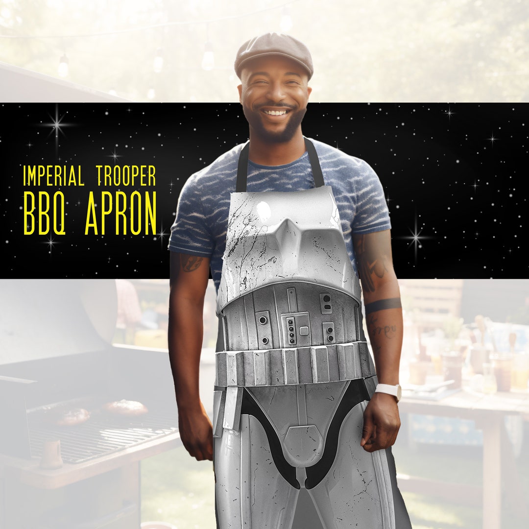Imperial Trooper BBQ Apron: Dark Side Grill Master Gift - Etsy