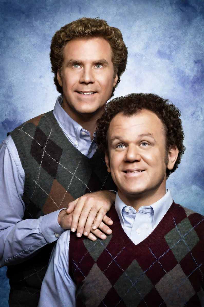 Step Brothers Premium Face Swap Movie Poster A.I. Family Portrait ...