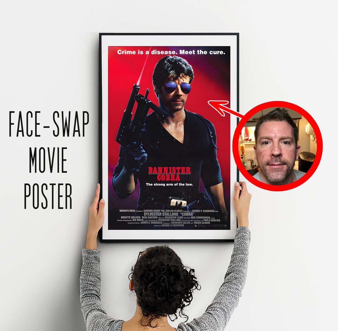 Cobra - Premium Face Swap Movie Poster - Digital Download, A.I. Action ...