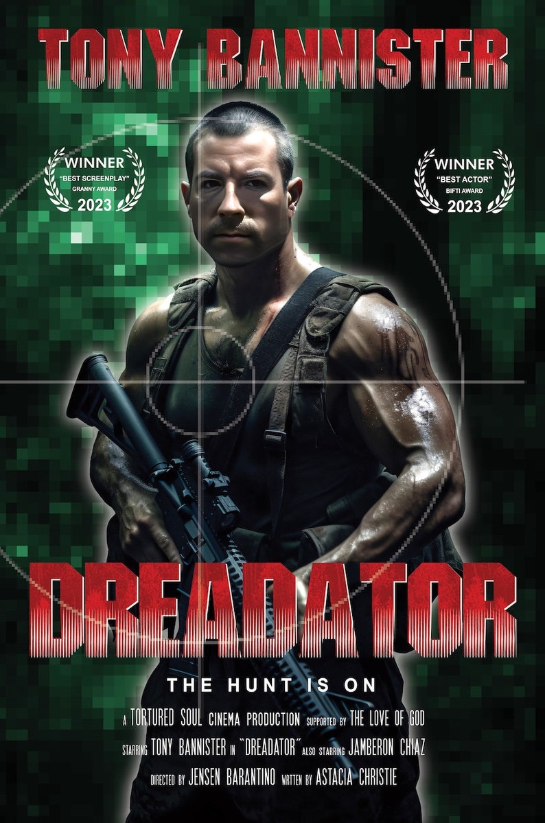 Custom Sci-fi Action Movie Poster - Premium Framed Art or Digital ...