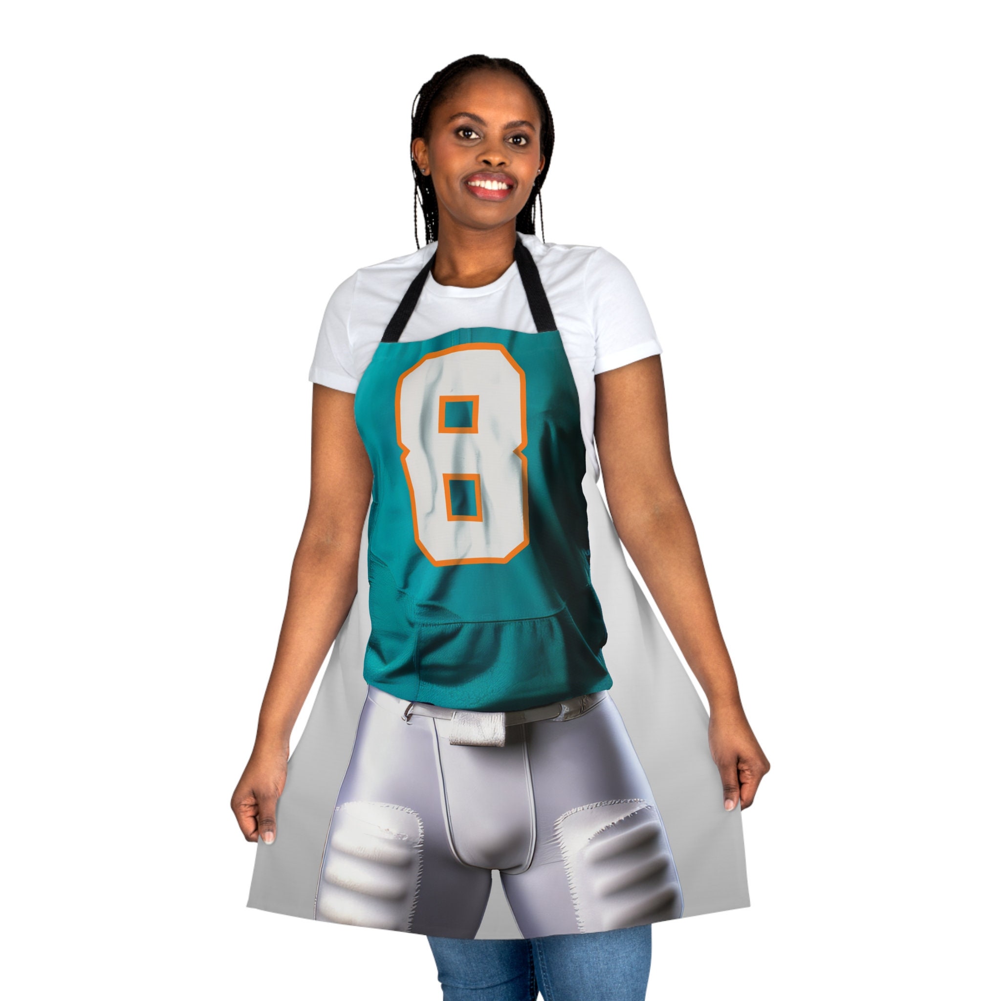 Miami Dolphins BBQ Apron: Personalized Football Gift - Etsy