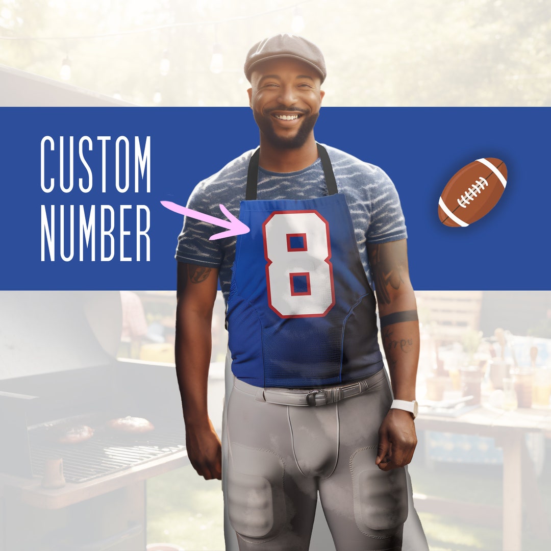 Personalized Buffalo Bills BBQ Apron: Super Bowl Gift - Etsy