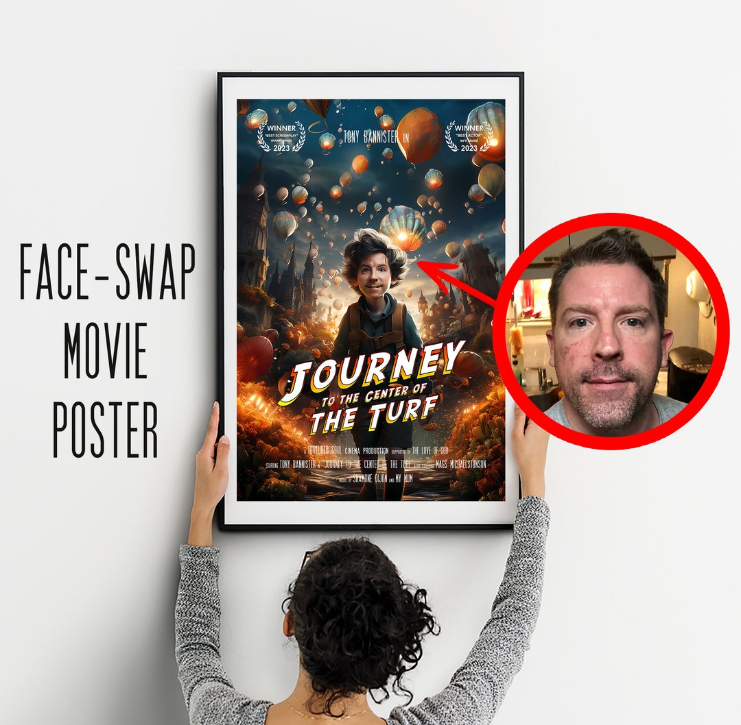 Custom Animated Movie Poster - Premium Framed Art or Digital Download ...