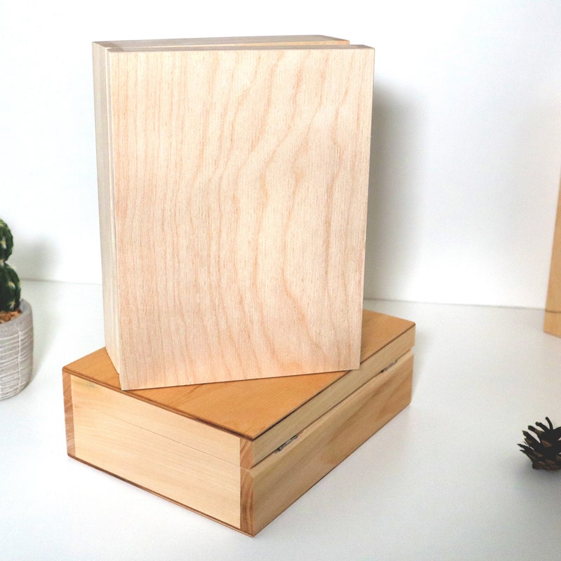 Unfinished Wood Box - Etsy