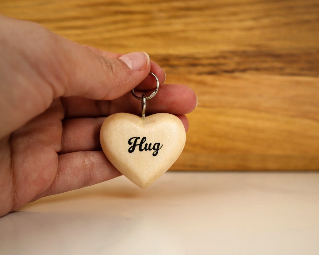 Heart Pocket Hug With Keyring, Comforting Gift - Etsy