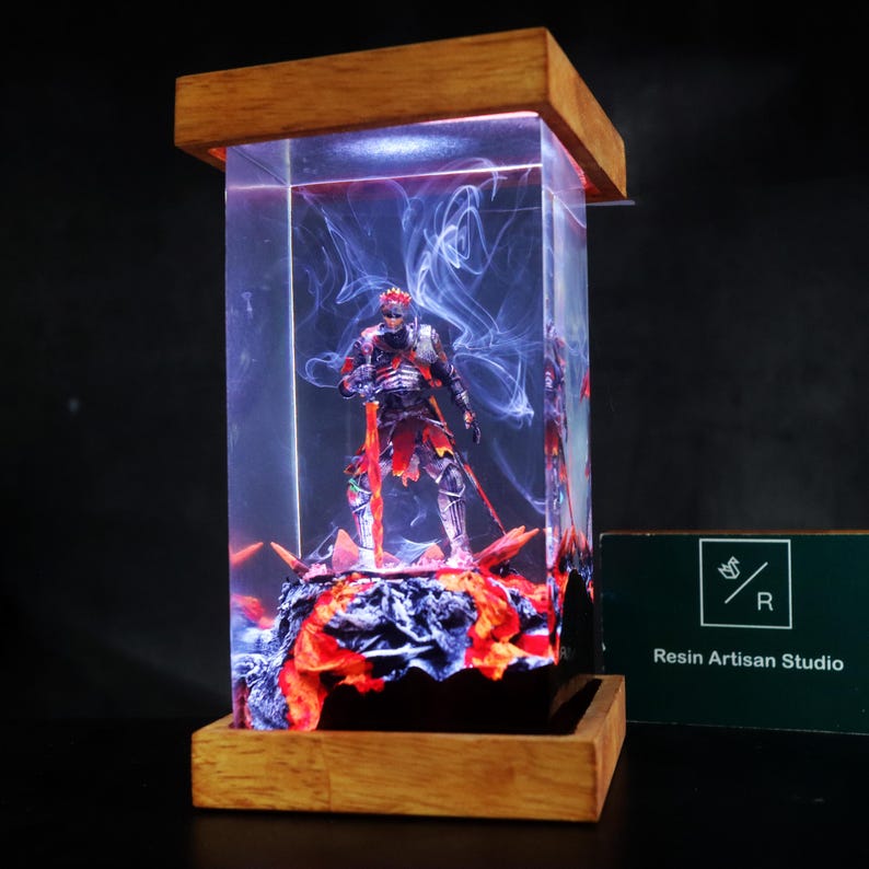 Handmade Soul of Cinder Figure Night Light, Soul of Cinder DS 3 Figure ...