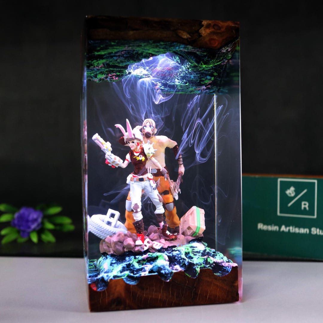 Tiny Tina and Psycho Action Figure Night Light, Borderlands Tiny Tina ...