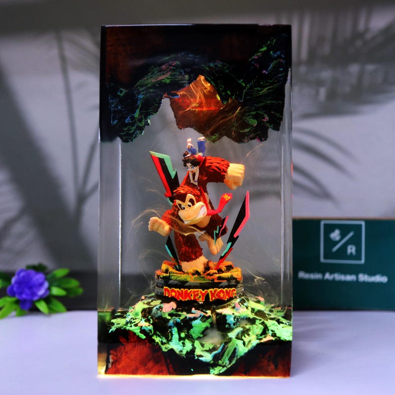 Donkey Kong Bananza Night Light, Donkey Kong Bananza Figure Lamp ...