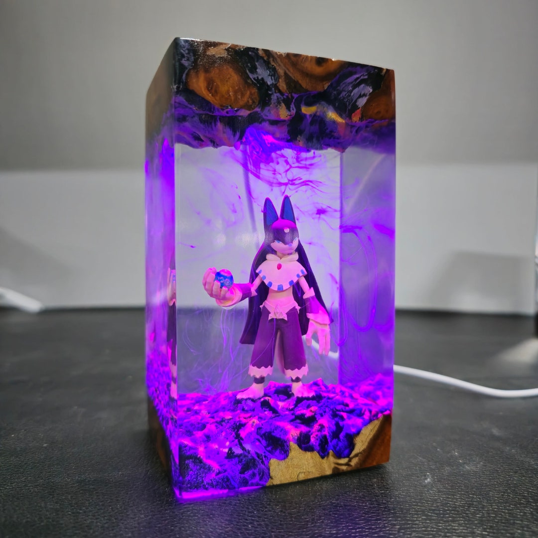 Palworld Guide, Anubis Figure, Palworld Figure, Epoxy Resin Lam ...