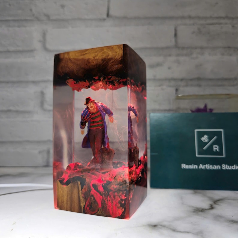 Ghostface Night Light, Customer Ghostface Lamp, Ghostface Statue ...