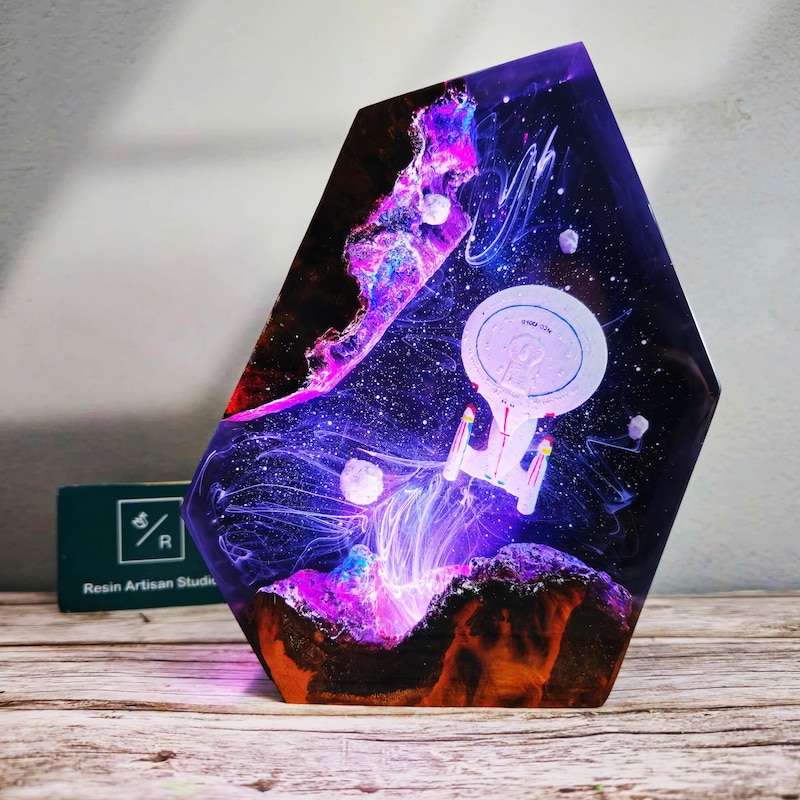 Star Trek Galaxy Lamp - Etsy UK