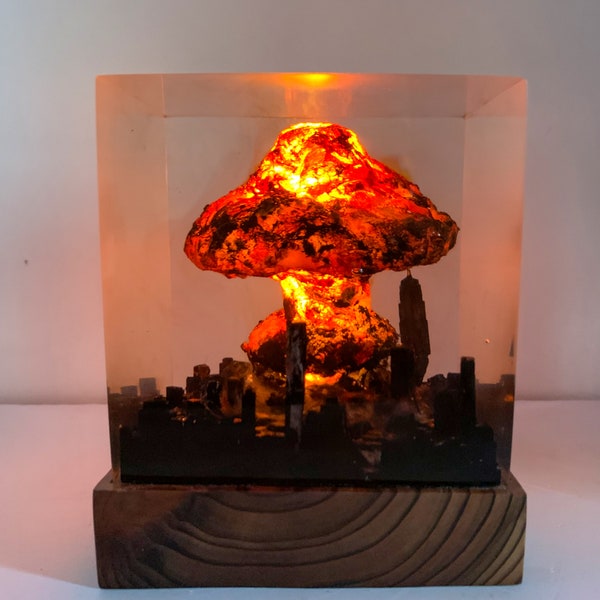 Atomic Bomb Lamp - Etsy