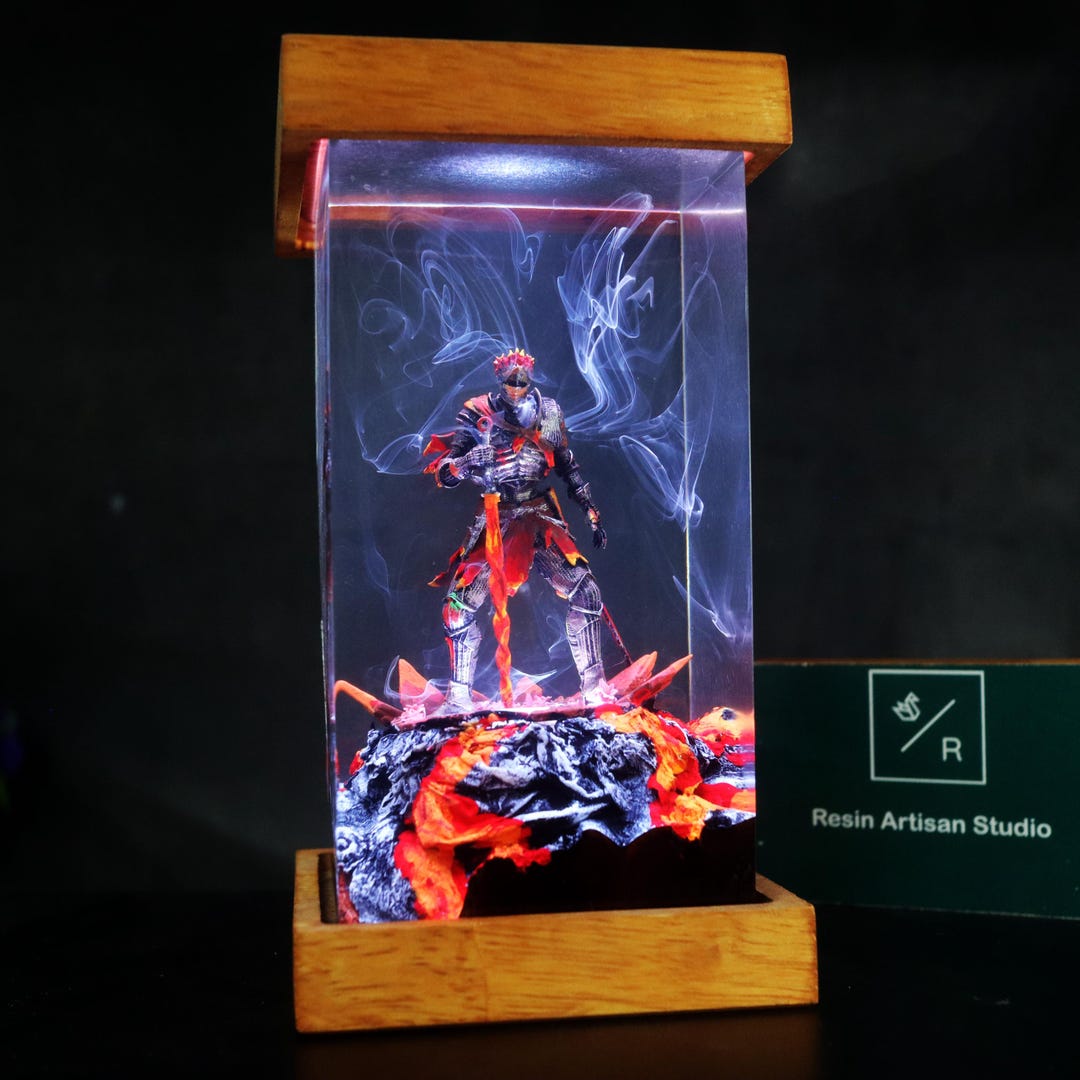 Handmade Soul of Cinder Figure Night Light, Soul of Cinder DS 3 Figure ...