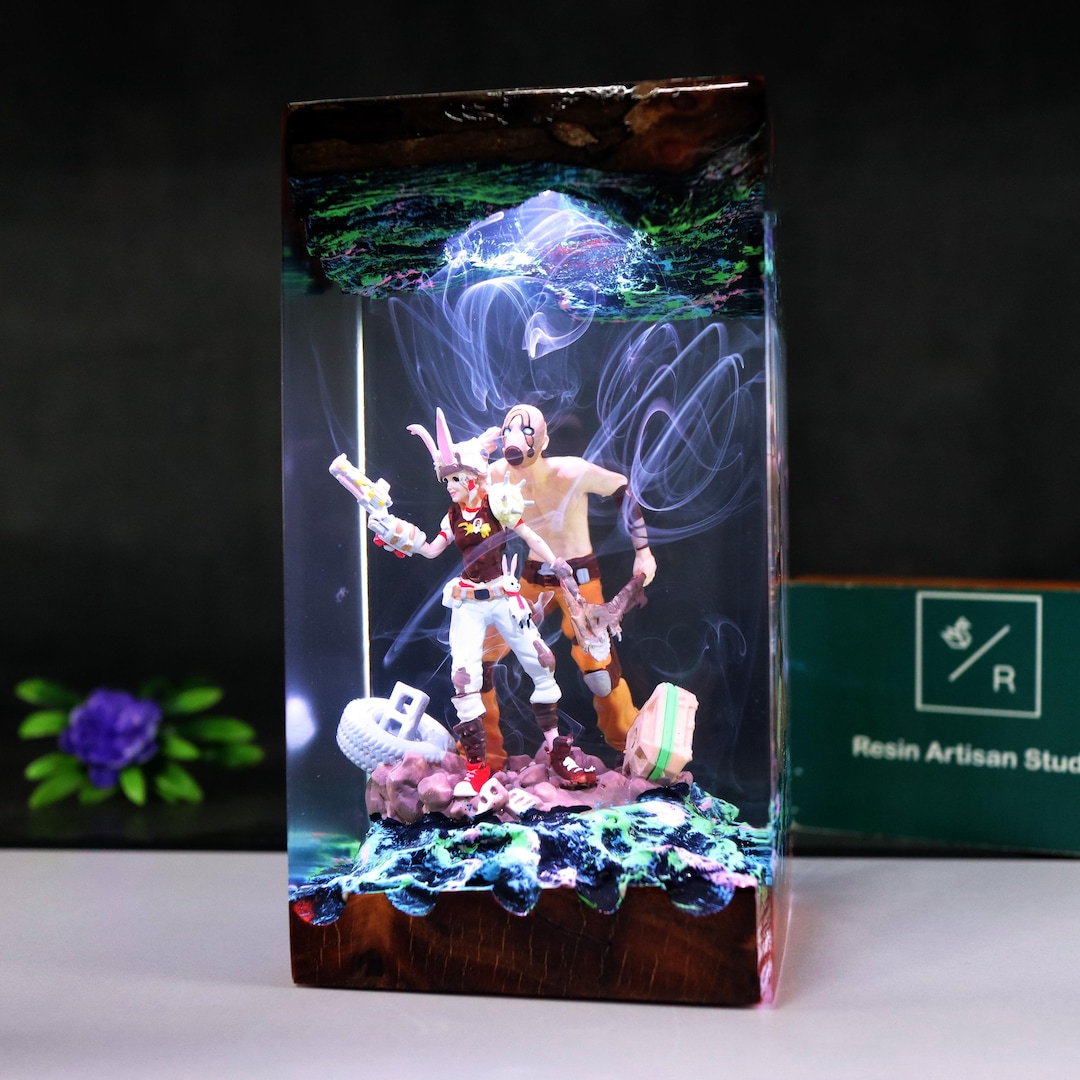 Custom Psycho Borderlands 4 Resin Night Light, Borderlands 4 Figure ...