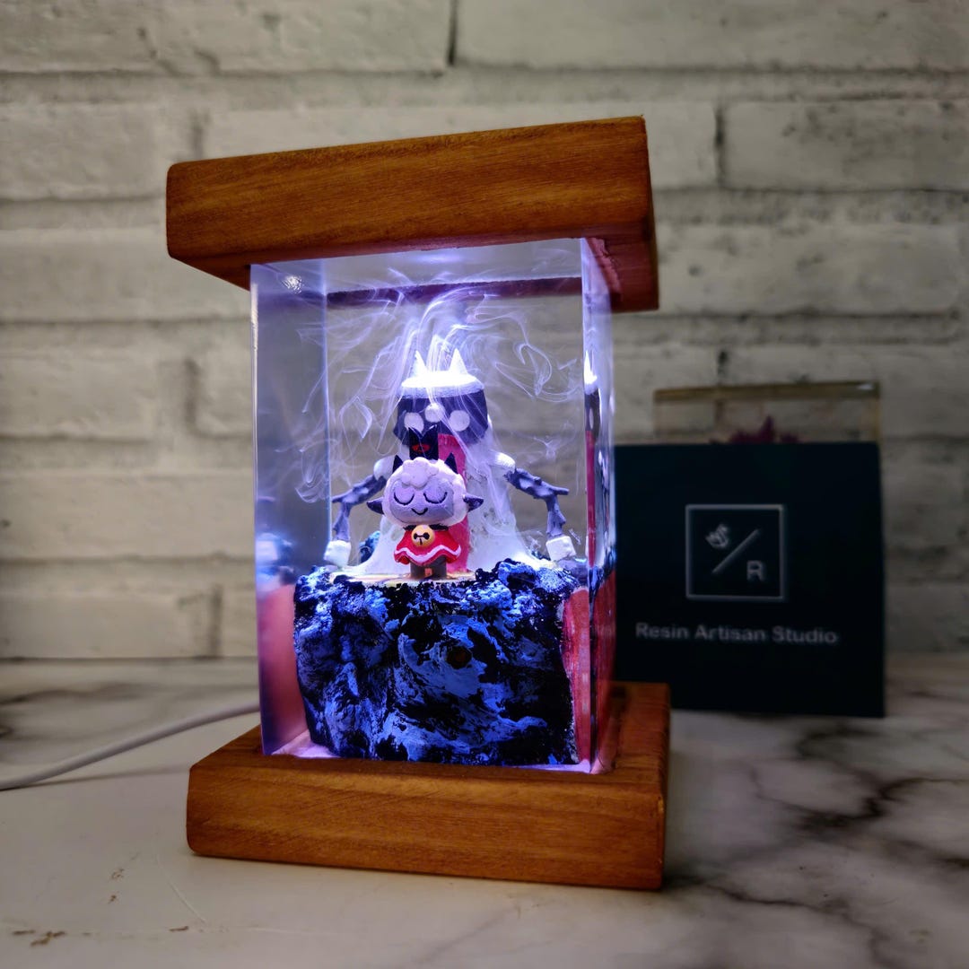 The Lamb, Mother Day Gift, Father Day, Cult of the Lamb, Epoxy Resin ...