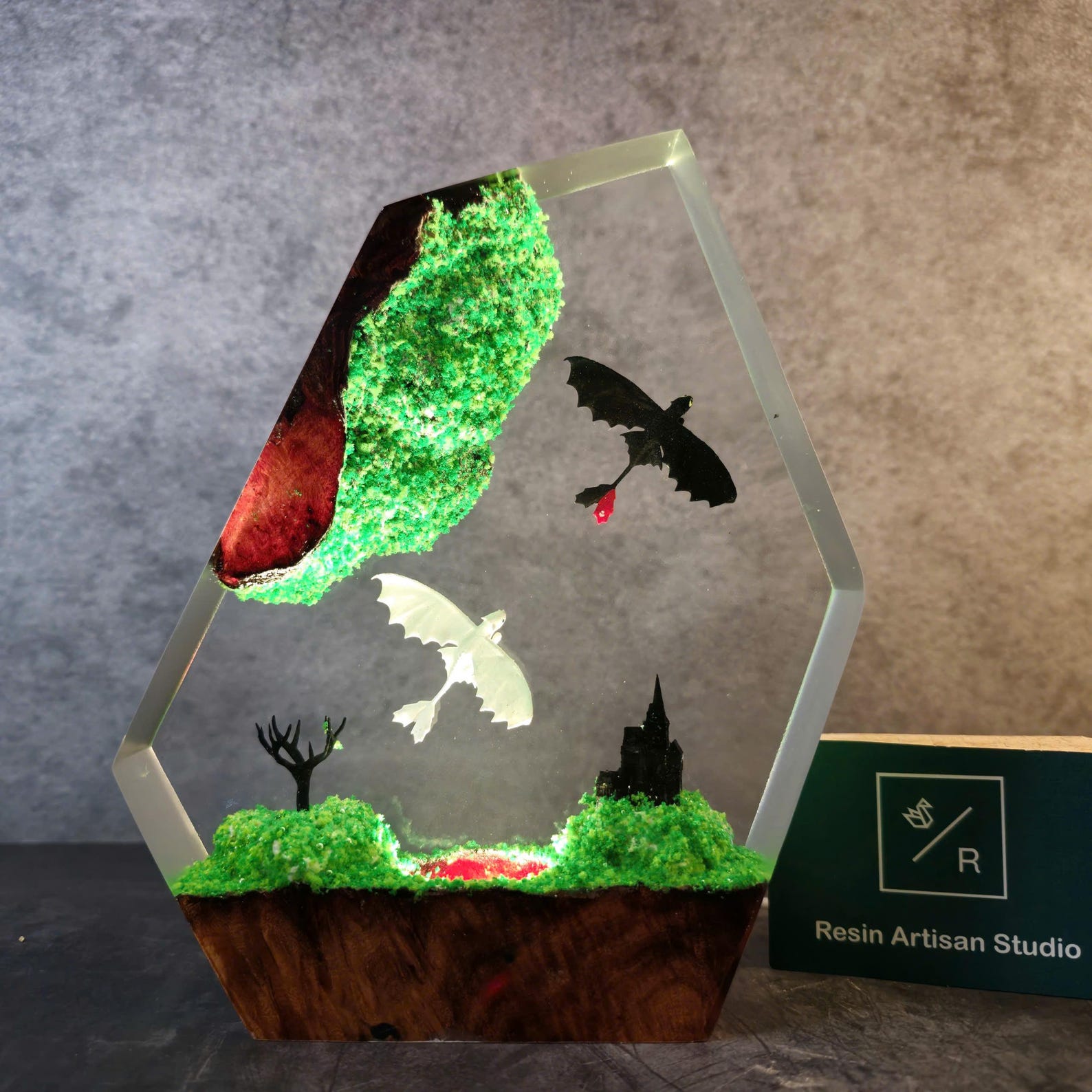To.oth.less Night Lights, T.ooth.less and L.ight Fu.ry Epoxy Lamp Table ...