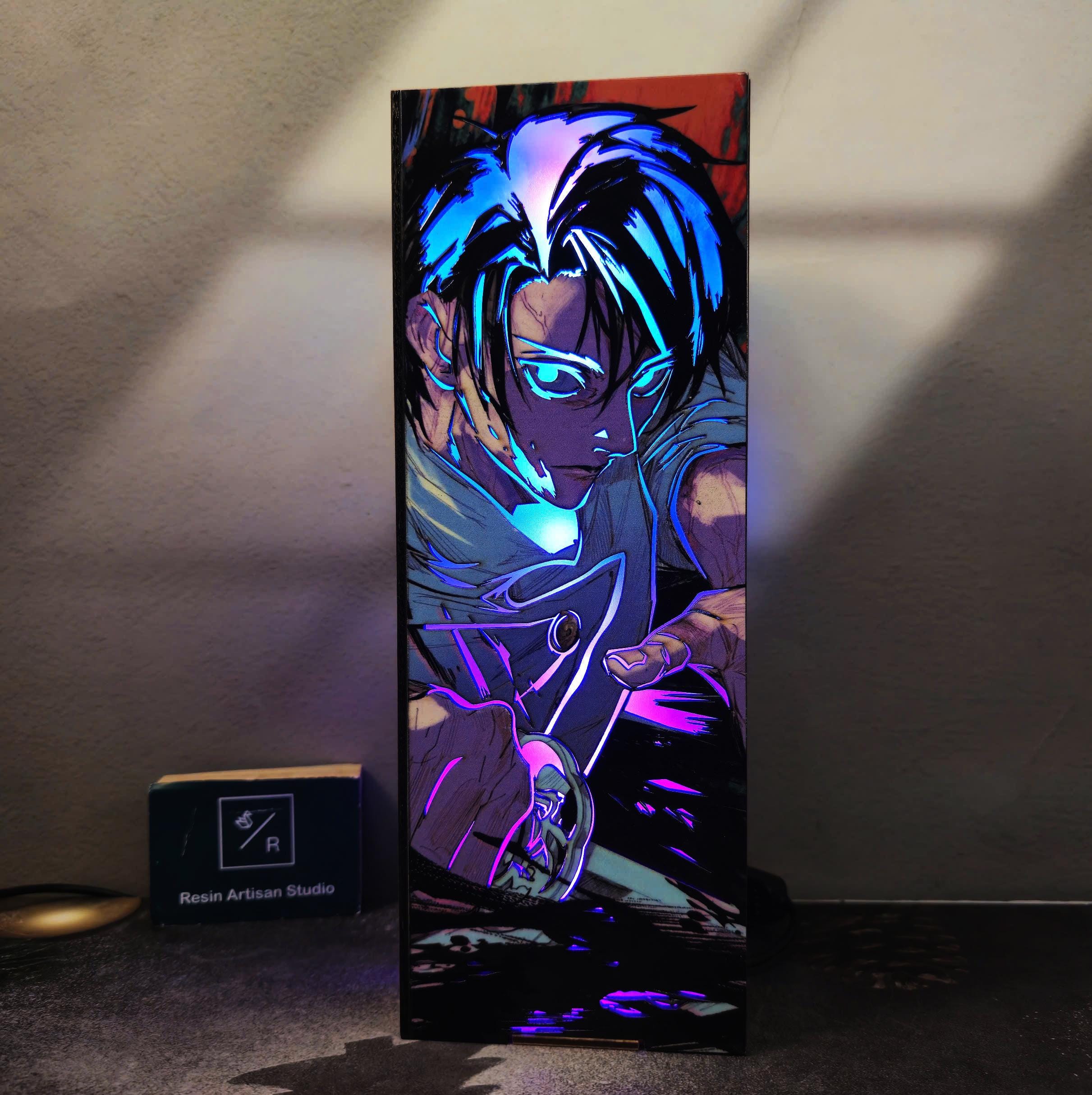 JJK Wood Box Night Light, JJK Led Night Light, JJK Poster Decor Room ...