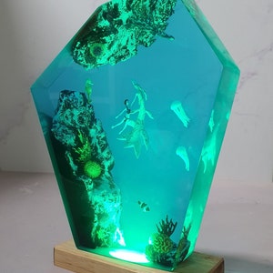 Avatar the Way of Water, Ilu Ft Kiri Avatar 2, Resin Lamp, Ocean Resin ...