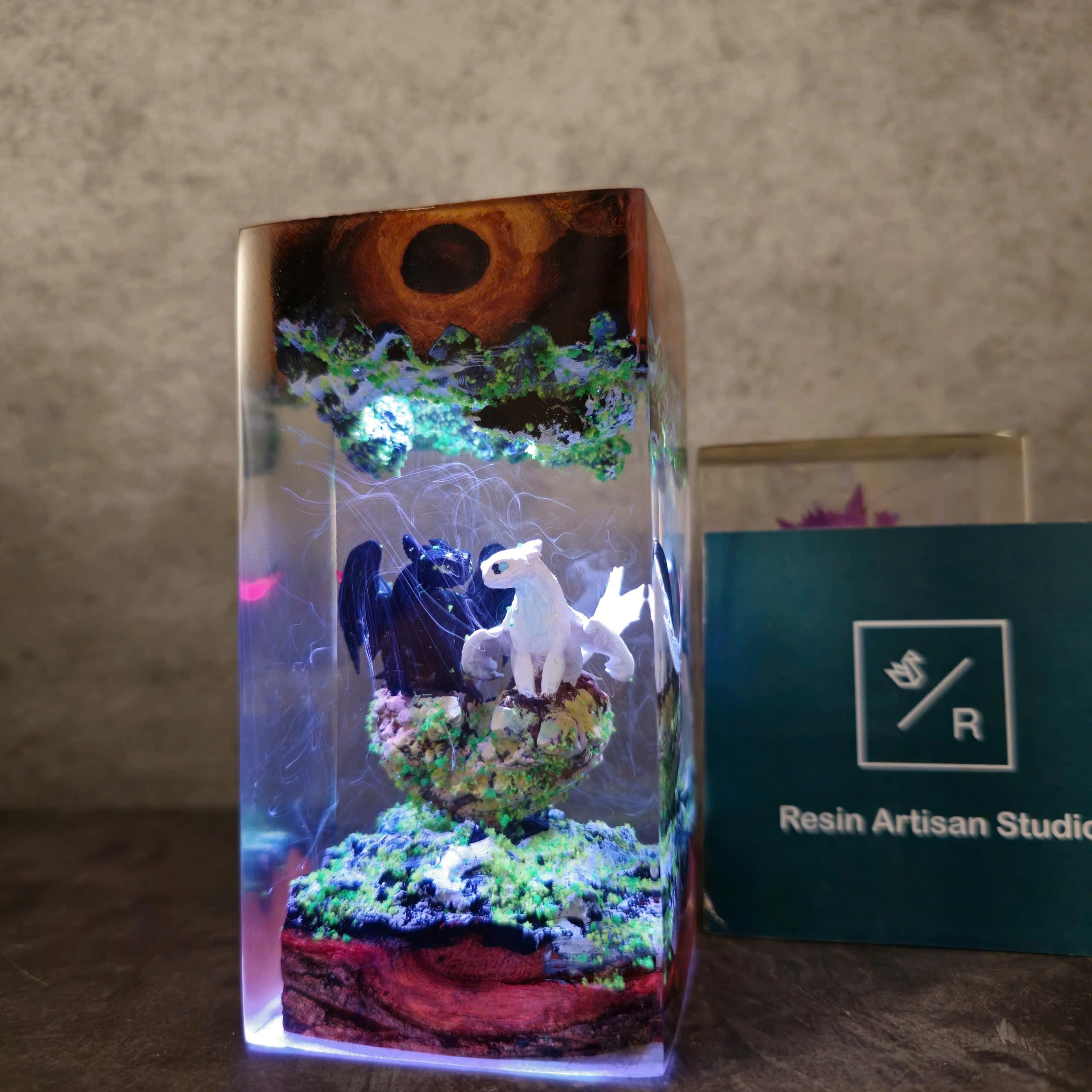 To.oth.less Night Lights, T.ooth.less and L.ight Fu.ry Epoxy Lamp Table ...
