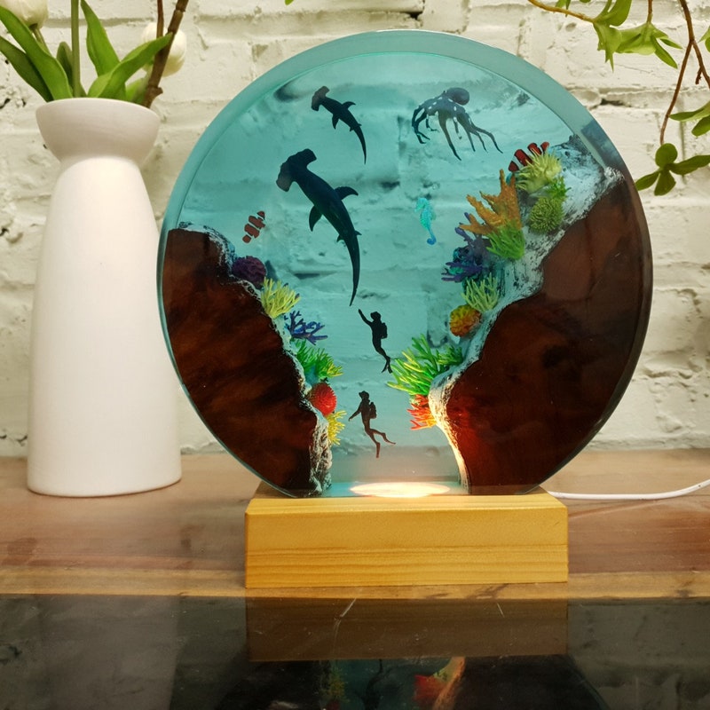 Resin Ocean Table - Etsy