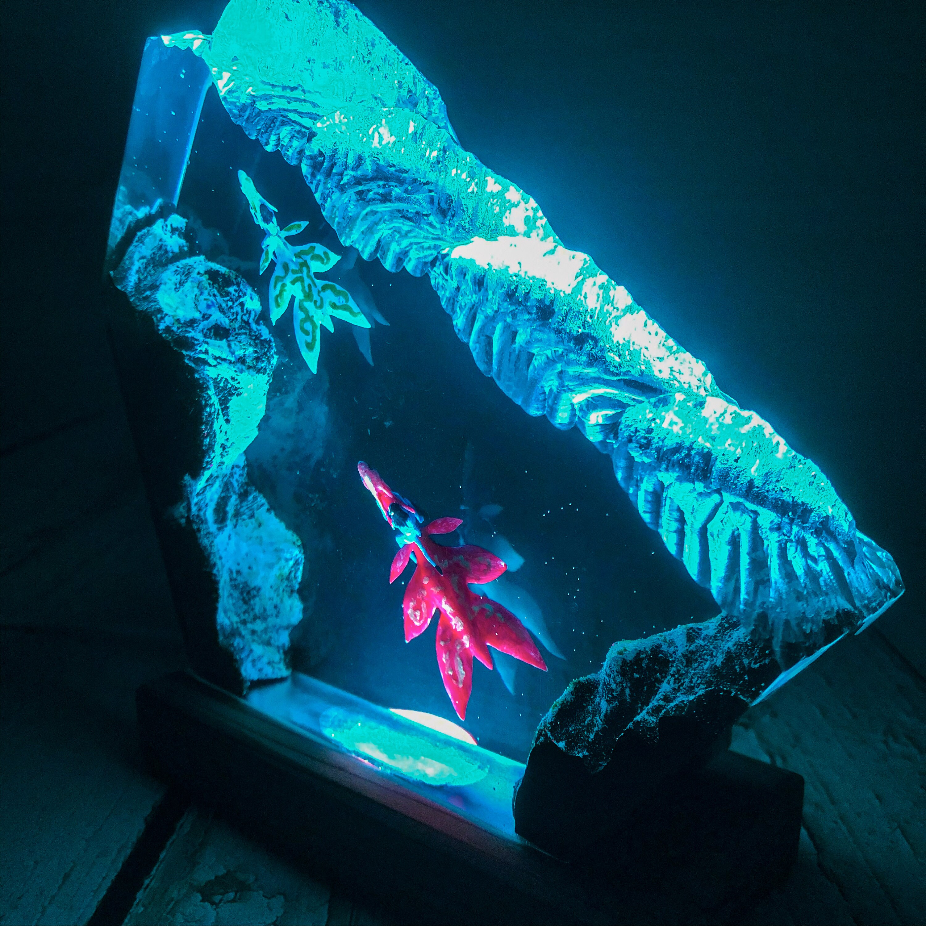 Avatar the Way of Water Resin Epoxy Lamp Wood Resin Lamp - Etsy