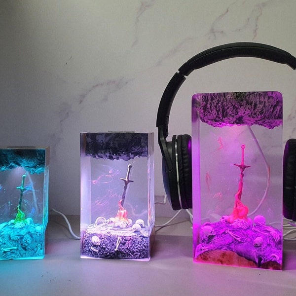 Bonfire Dark Souls Statue - Etsy