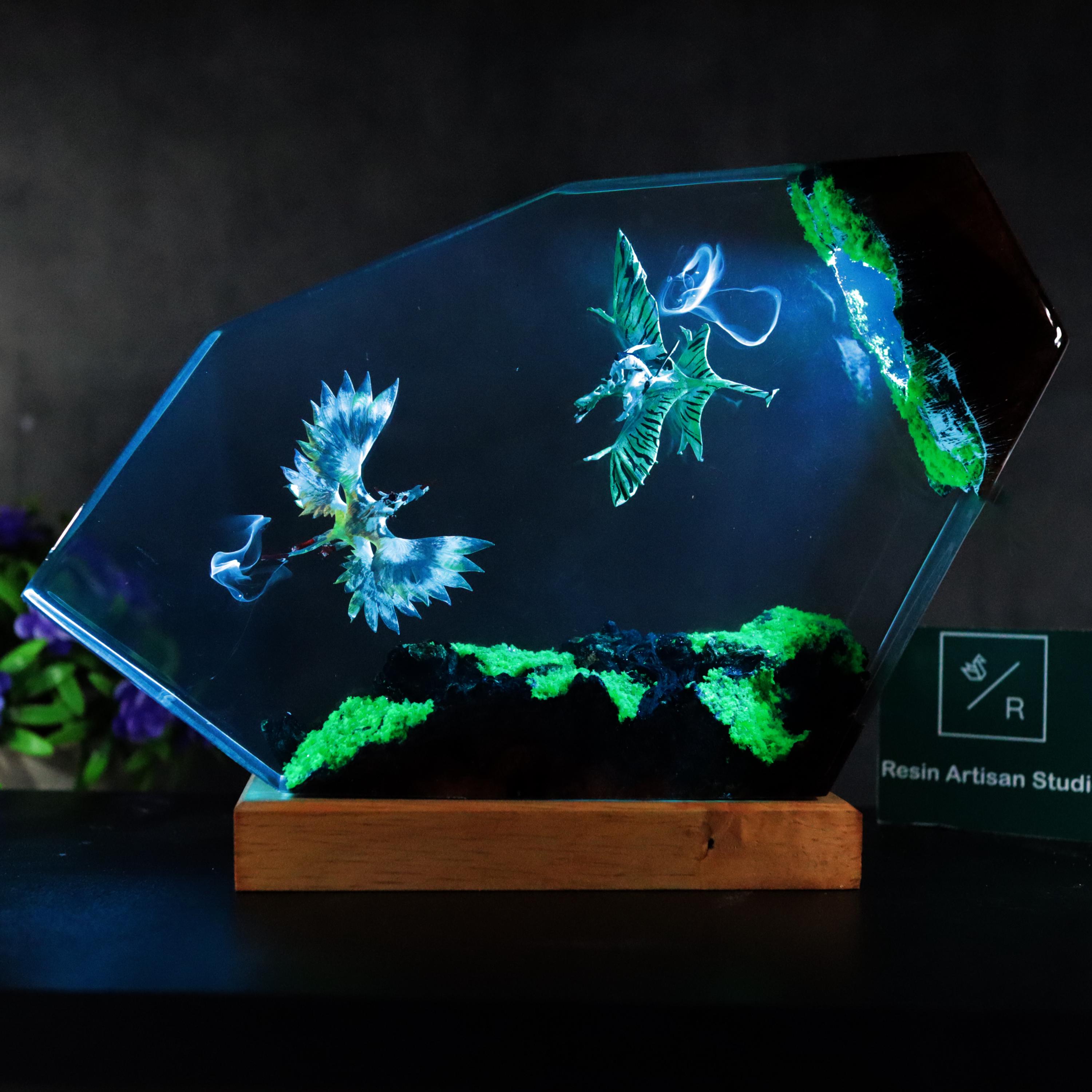 Diorama Windtraders Jake Sully VS Nightwraith Varang Avatar 3 Resin ...