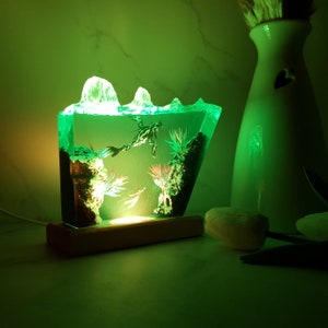 Avatar the Way of Water, Tulkun Ft Kiri Avatar 2, Resin Lamp, Ocean ...