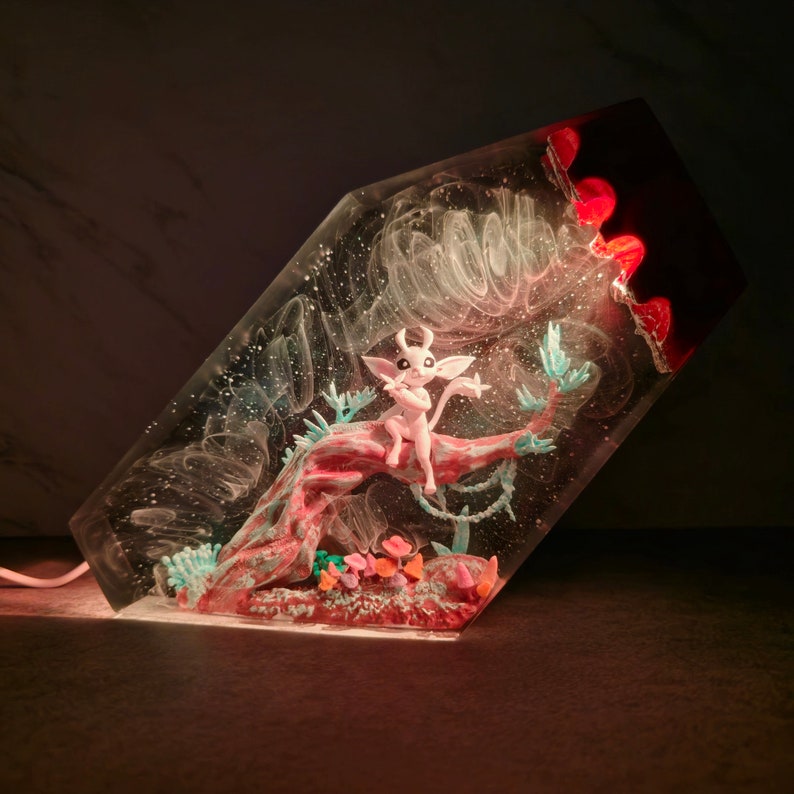 Gift for Kid, Toys Game, Action Figure, Hot Anime, Epoxy Resin Lamp ...