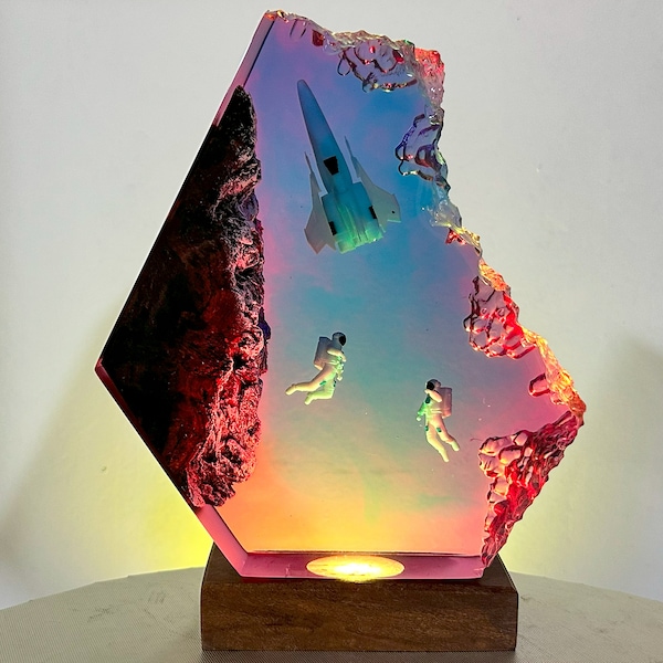 Space Lamp - Etsy