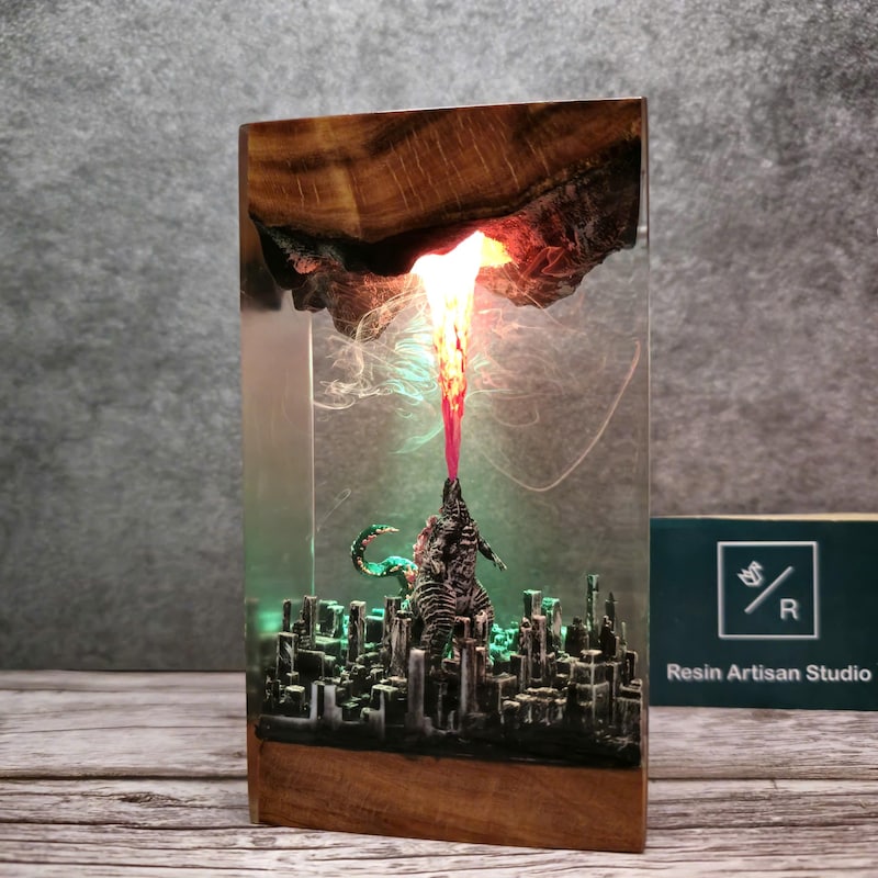 Godzilla Bathroom - Etsy