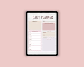 Digital Daily Planner Goodnotes Planner iPad 365 Day - Etsy