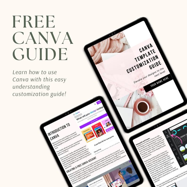 E-book Template for Business Ebook Canva Template E-book PLR E-book ...