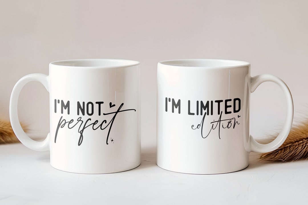 White Ceramic Mug With Quote for Birthday or Bachelorette Party Matcha ...