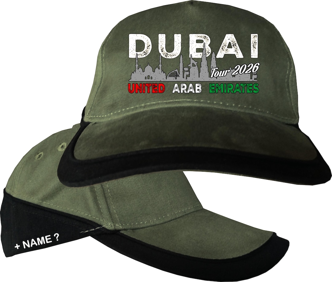 Dubai Baseball Cap Hat Basecap Cap United Arab Emirates Holiday Travel ...