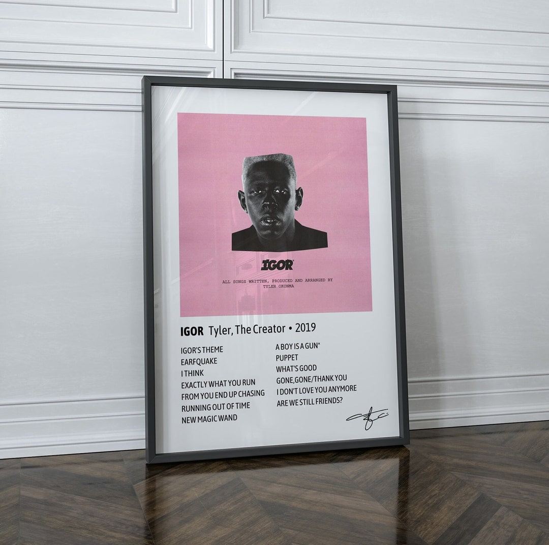 Tyler, the Creator / Vote Igor Poster / Album Cover Poster / Print Wall ...