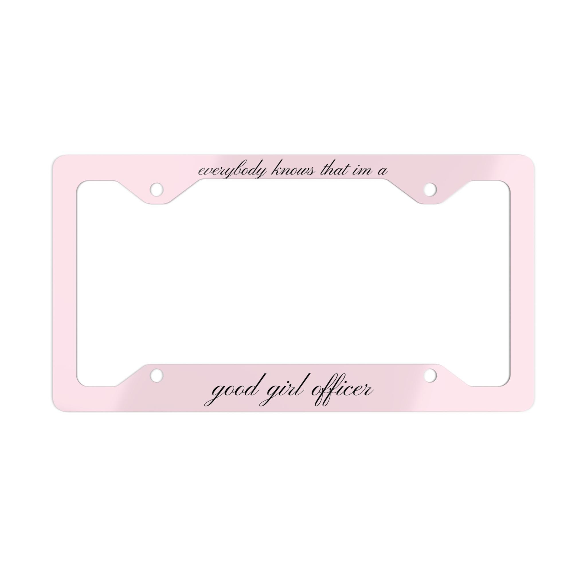 Aesthetic License Plate Frame, Lana Del Rey Aesthetic, Everybody Knows ...