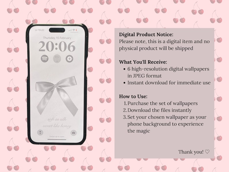Coquette Aesthetic Wallpapers Set - 6 Vibrant Backgrounds for Any Phone ...