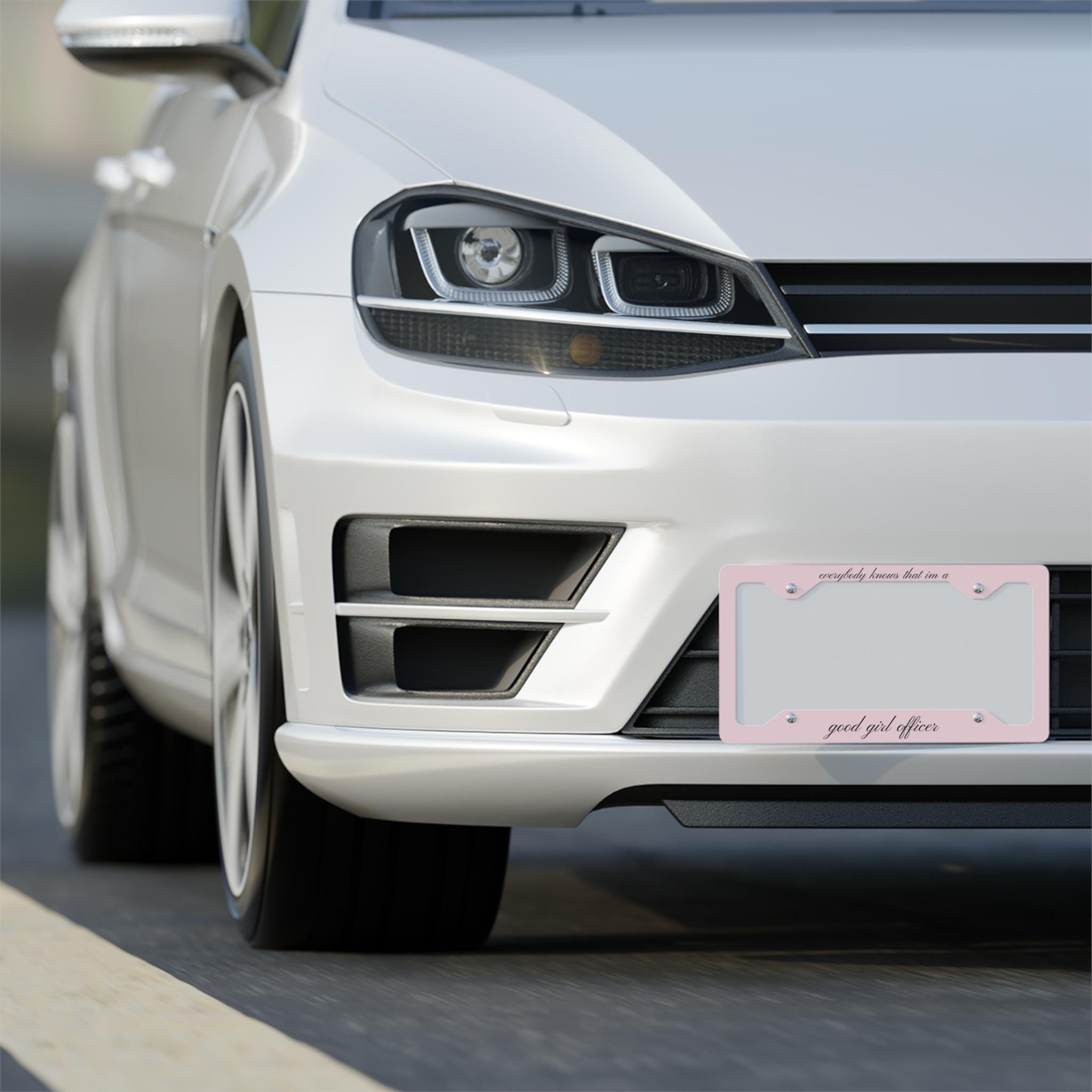 Aesthetic License Plate Frame, Lana Del Rey Aesthetic, Everybody Knows ...