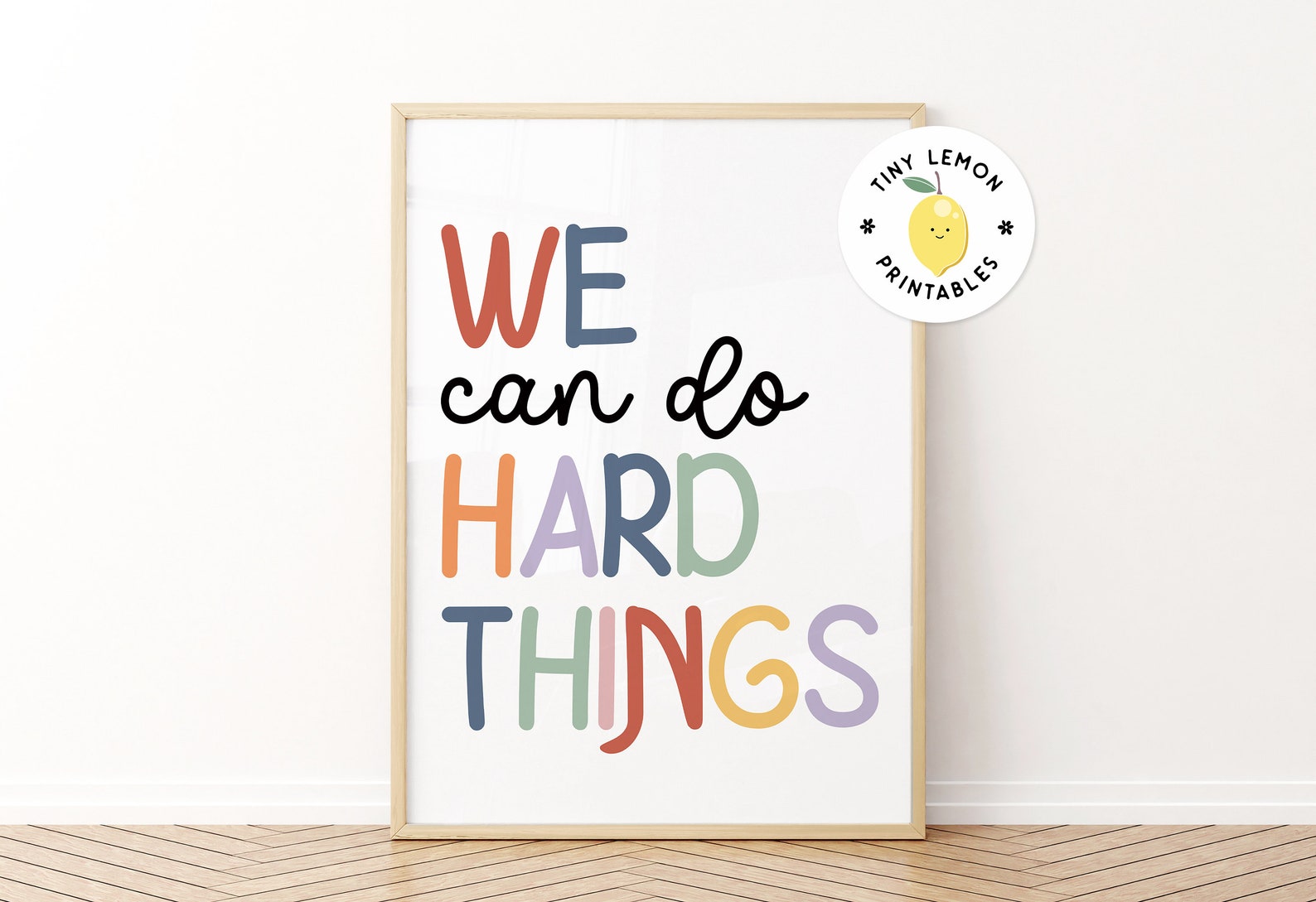 We Can Do Hard Things Poster. Playroom Decor. Classroom Decor. - Etsy