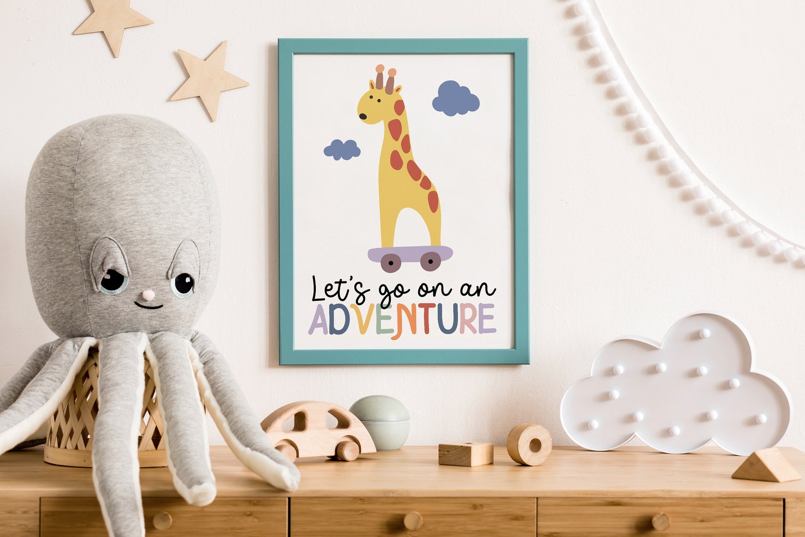Lets Go on an Adventure Poster. Adventure Poster. Playroom Decor ...