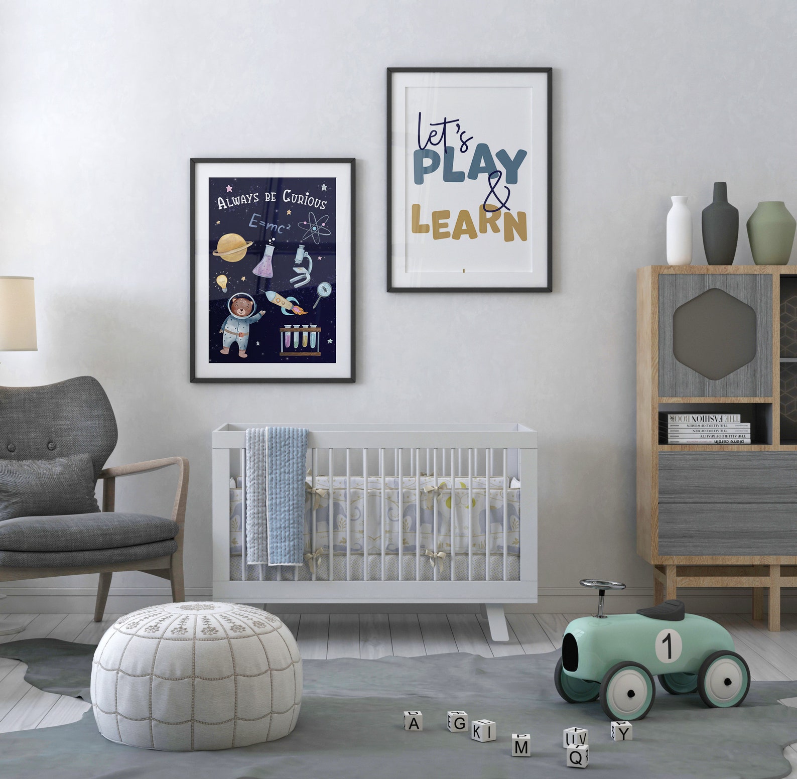 Always Be Curious Poster. Boys Room Wall Art. Science Poster for Kids ...
