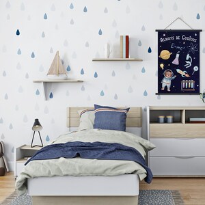 Always Be Curious Poster. Boys Room Wall Art. Science Poster for Kids ...