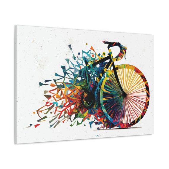 Bicycle Canvas Painting