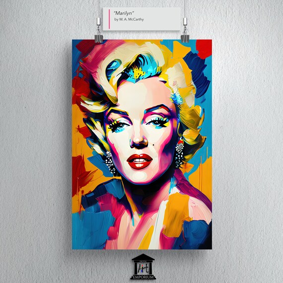Gangster Marilyn Monroe Poster