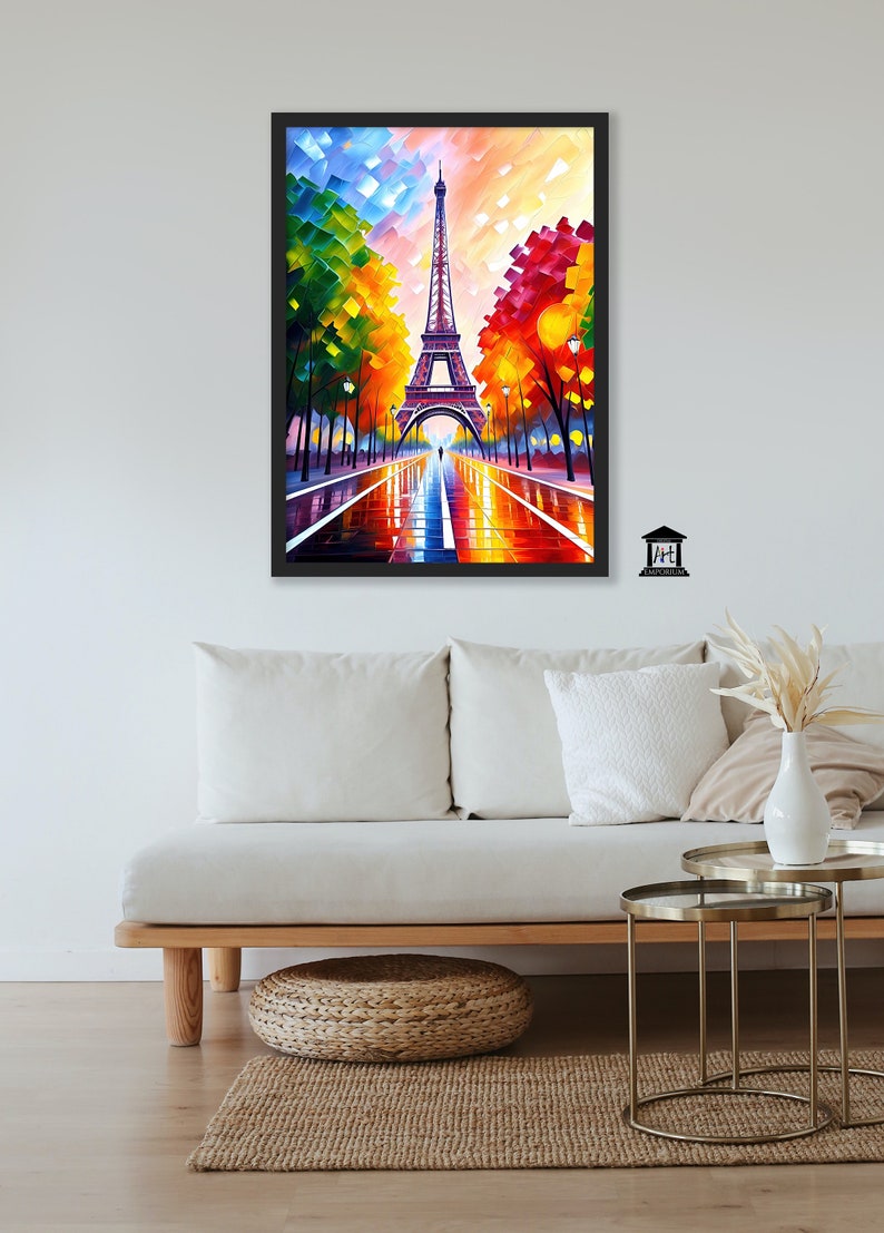 Paris Art Print, Eiffel Tower Wall Art, France, Parisian Poster, Paris ...