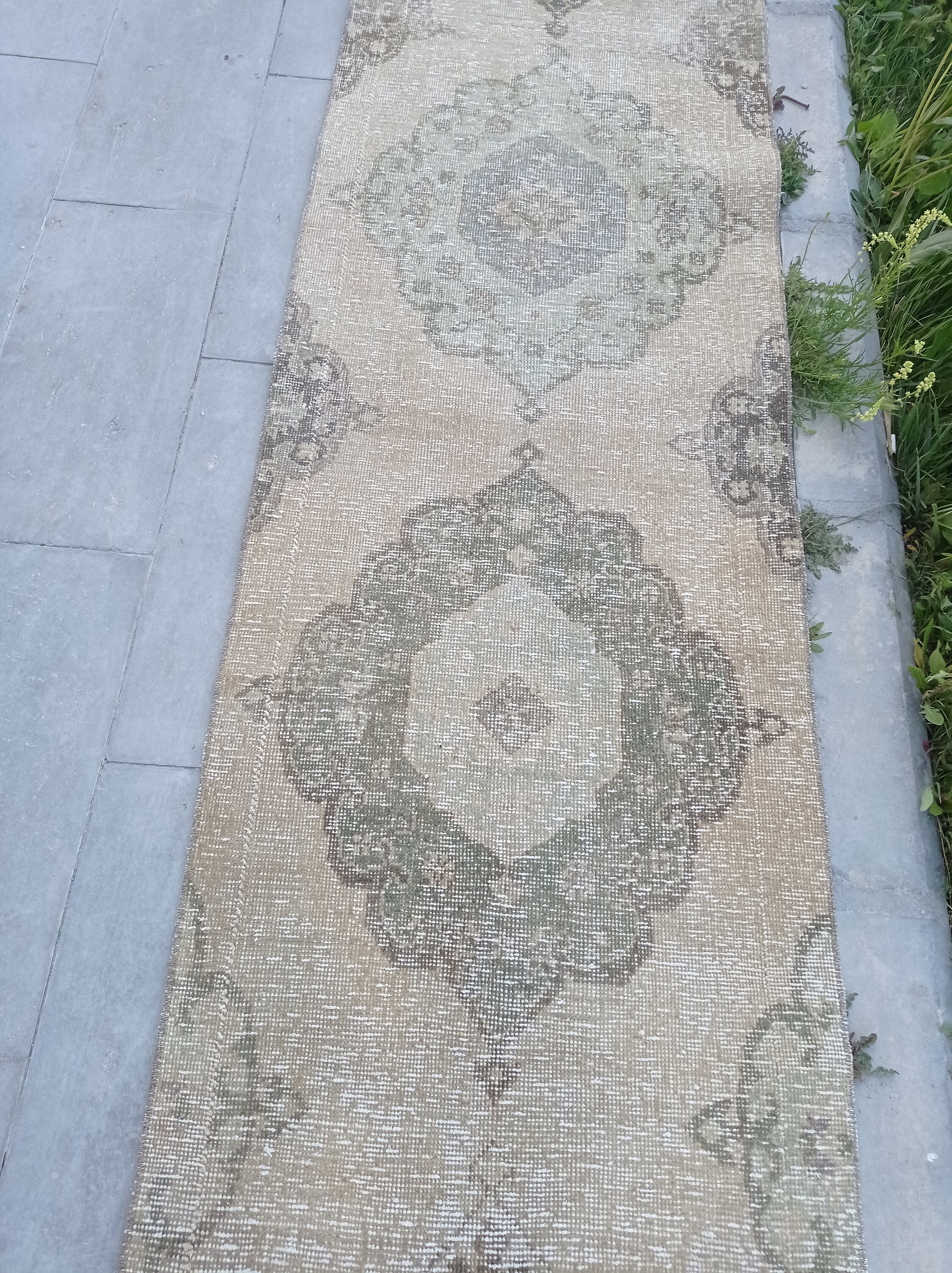 2x23 Runner, Extra Long Runner for Stairs, Long Runner Turkish 2x23 ...