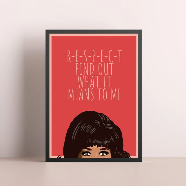 Respect Poster - Etsy