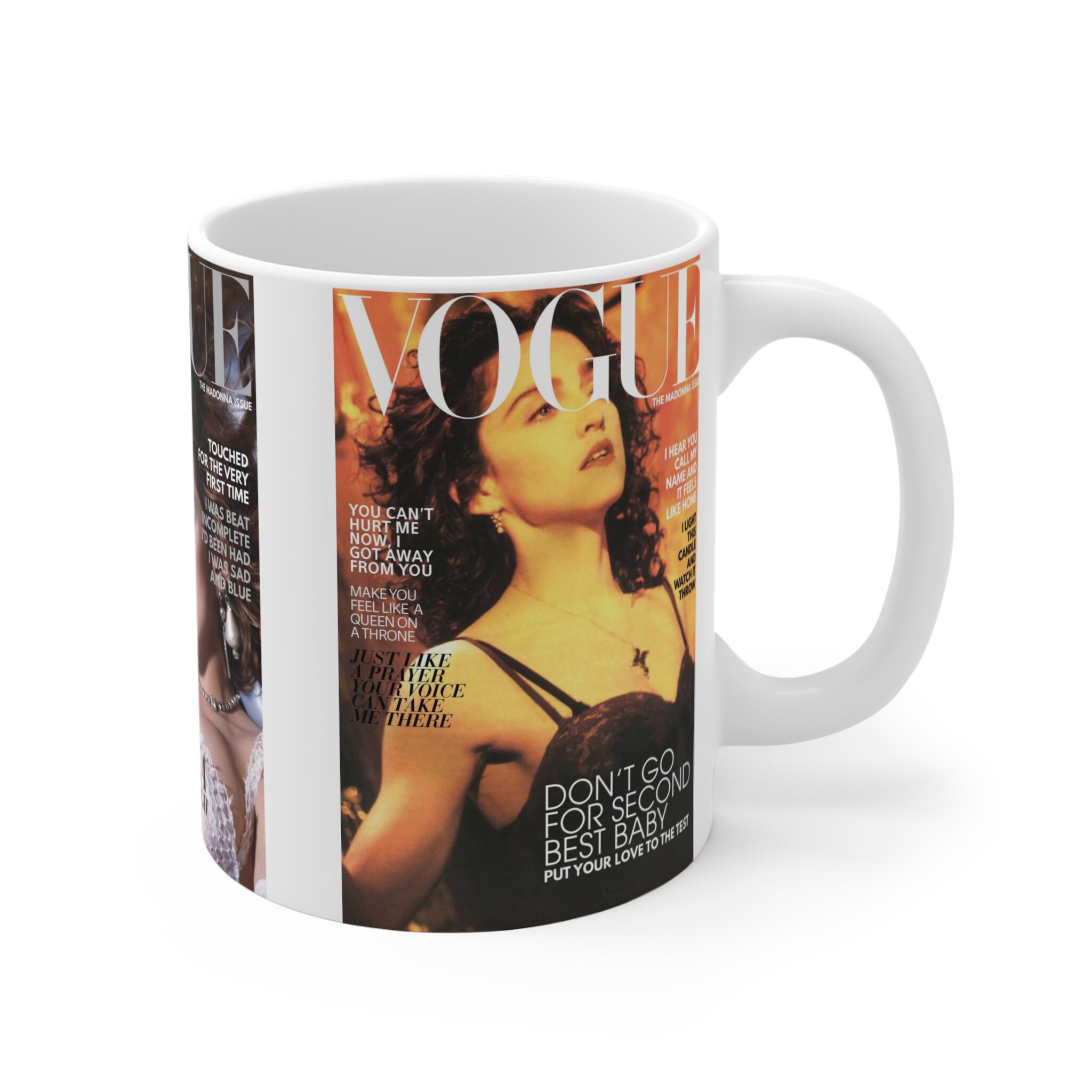 Mug Madonna Vogue True Blue, Like a Virgin, Like a Prayer Coffee Tea ...