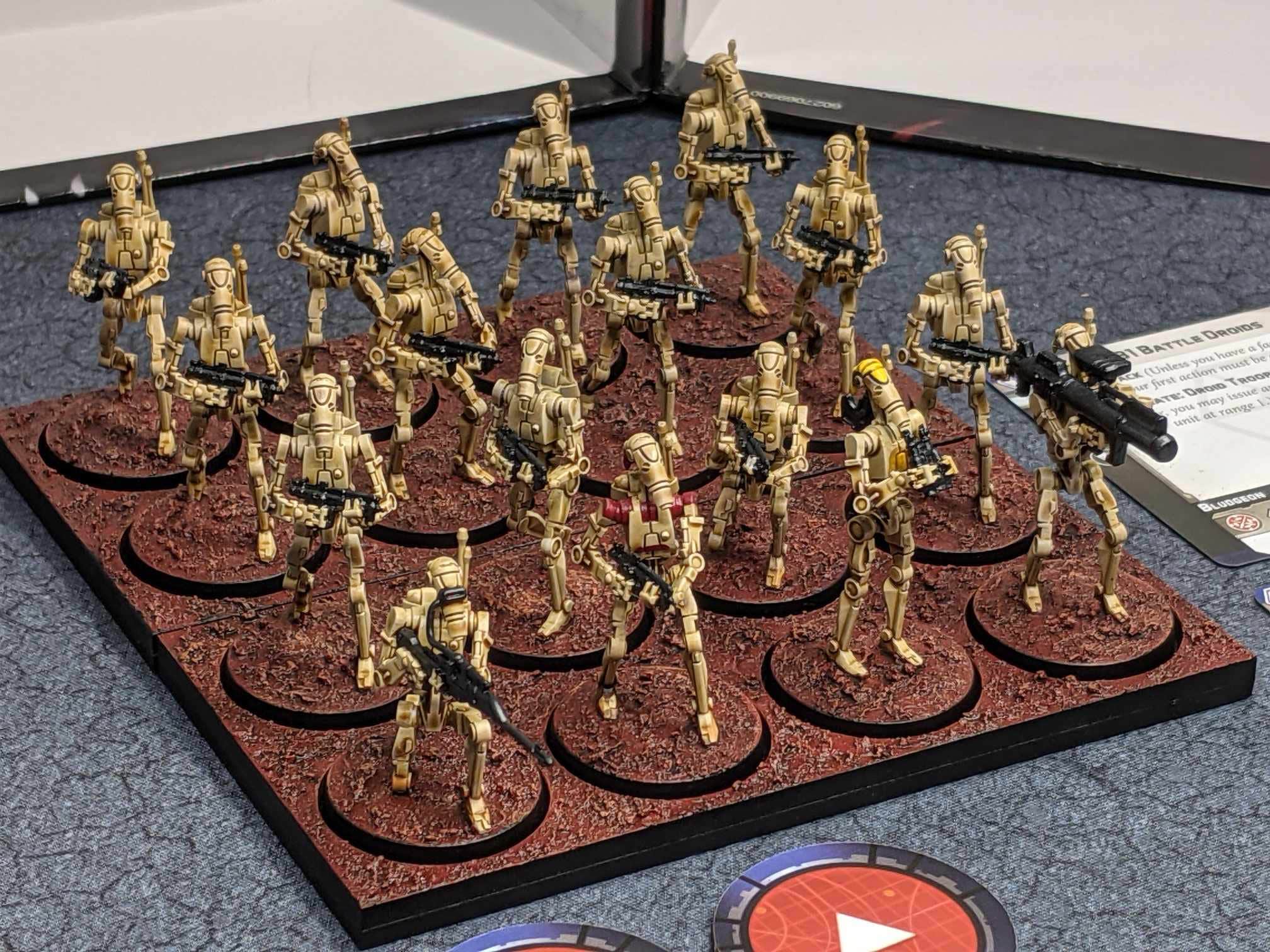 Star Wars Legion / B1 Battle Droid Squad 2 / Fully Painted / - Etsy
